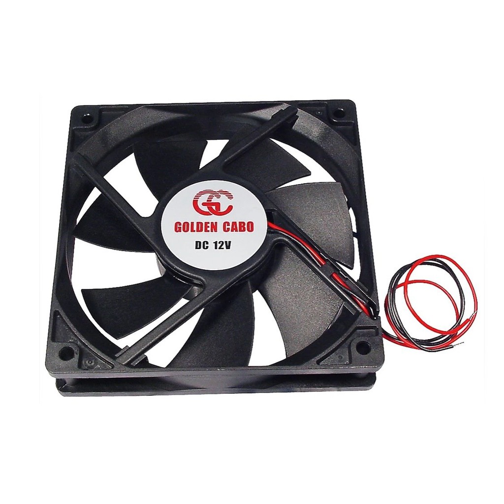 Micro Ventilador 120x120x25 Fan Cooler 12v 0,3a Mini 120mm | Shopee Brasil