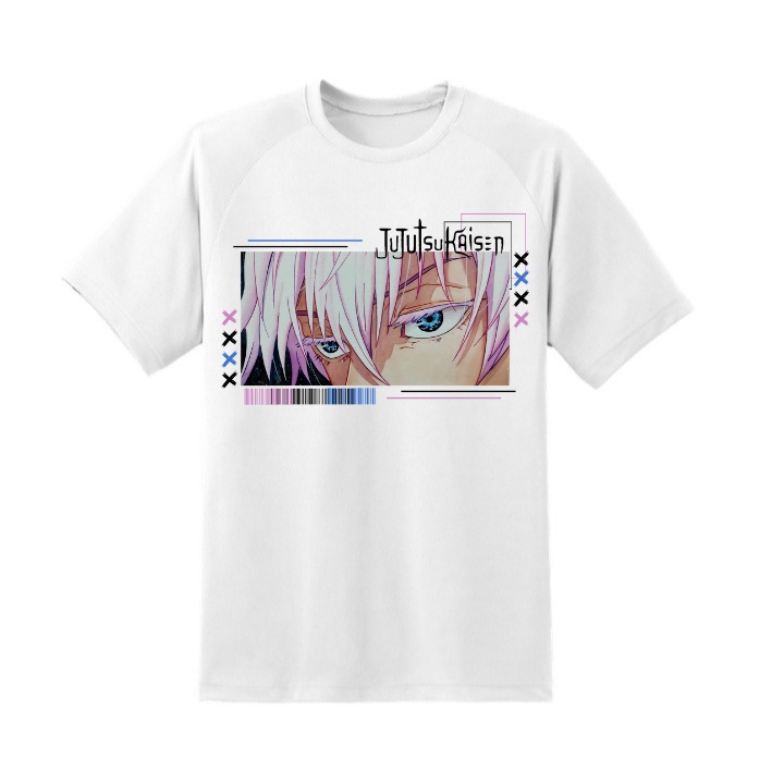 Camiseta Camisa Gojo Satoru Anime Jujutsu Kaisen Unissex Shopee Brasil