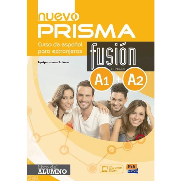 Nuevo Prisma Fusion A1+A2 - Libro Del Alumno | Shopee Brasil