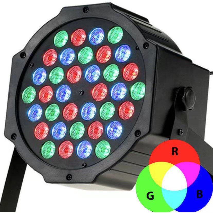 Refletor Par Led Rgb 36 Leds Slim Digital Festa A Unidade | Shopee Brasil