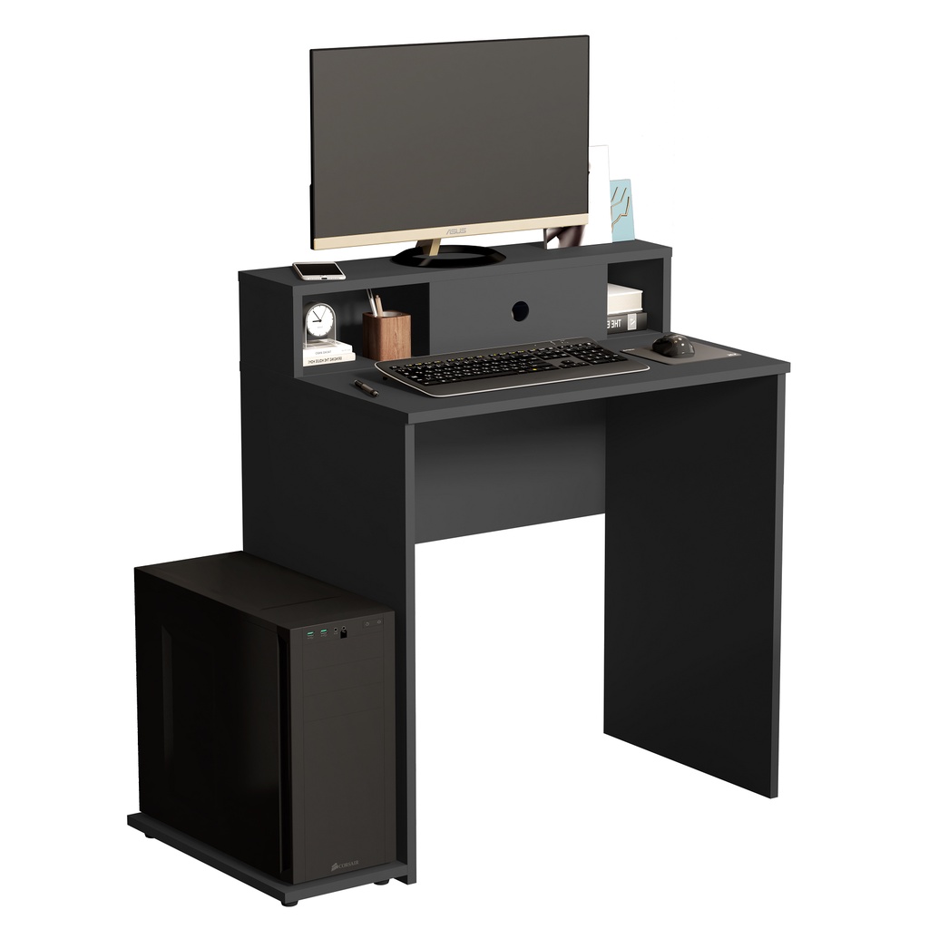 Mesa Para Computador E Notebook Escrivaninha Home Office Suporte CPU ...