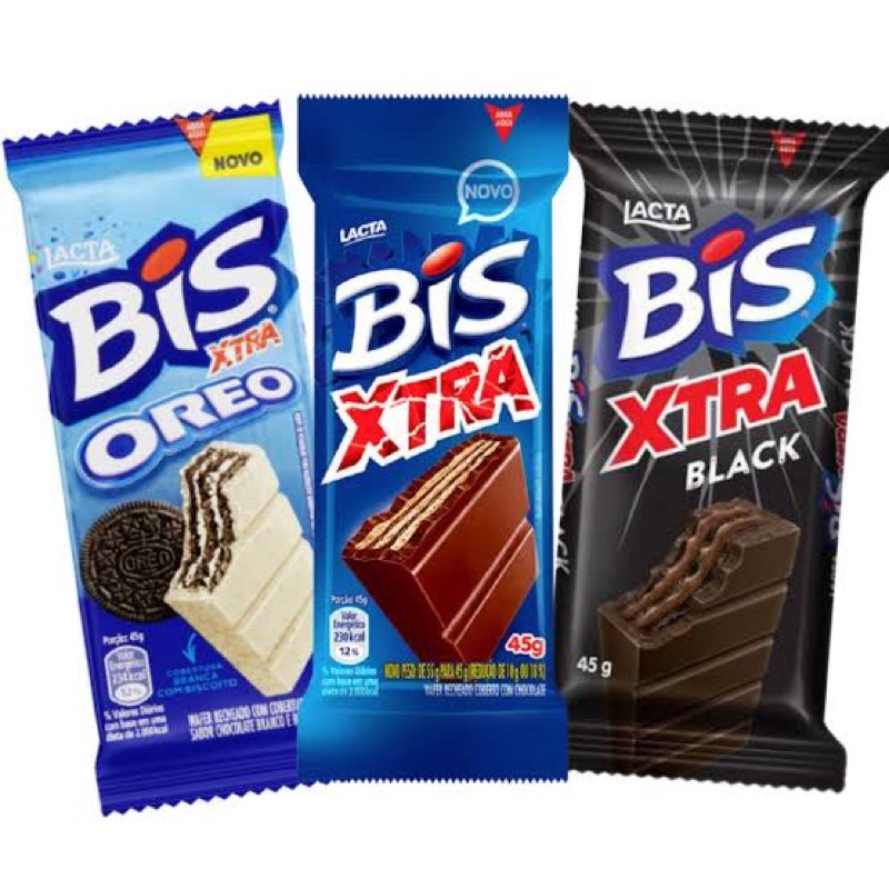 Chocolate Bis Lacta Xtra com 45g - Escorrega o Preço