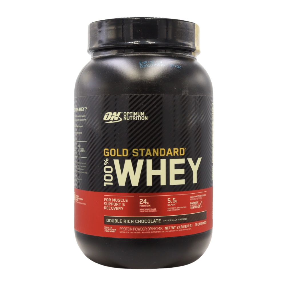 Gold Standard 100% Whey Optimum Nutrition 907g Chocolate | Shopee Brasil