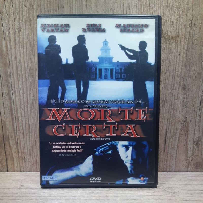 DVD Morte Certa | Shopee Brasil