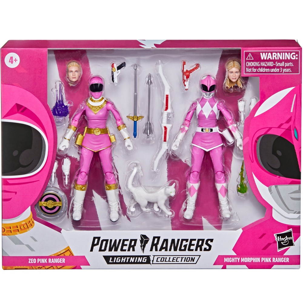 Original Hasbro Power Rangers Lightning Collection Mighty Morphin Pink ...