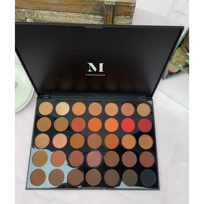 Paleta de sombras Morphe 3502 Second Nature 35 Tons 56.2g - Escorrega o ...