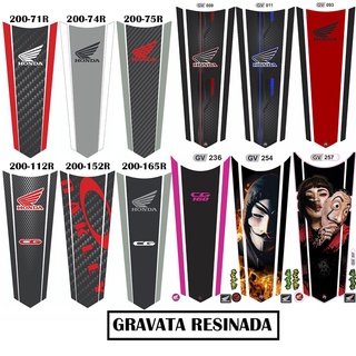 Adesivo Faixa Gravata Tanque Titan Fan 160 150 125 | Shopee Brasil