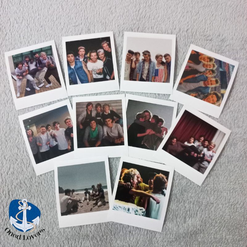 Fotos Polaroid da One Direction - kit 10 unidades | Shopee Brasil