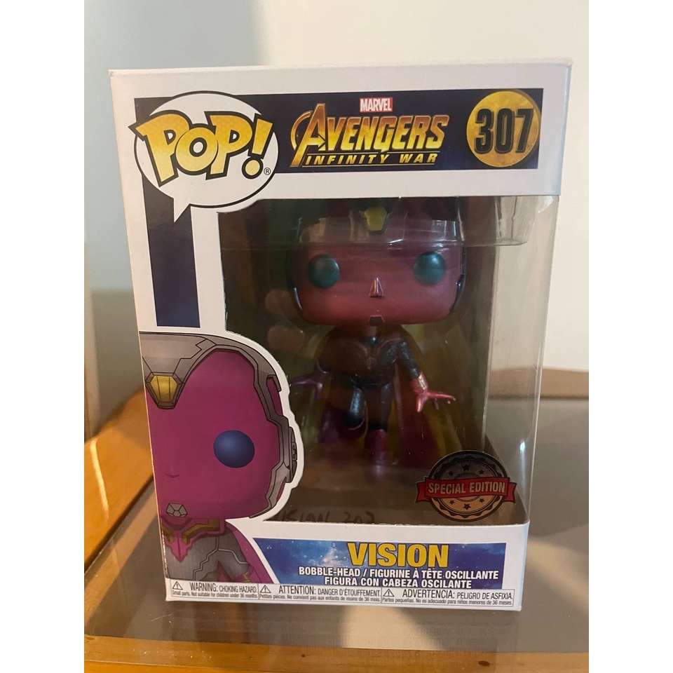 Funko Pop! Vision #307 Special Edition ORIGINAL | Shopee Brasil