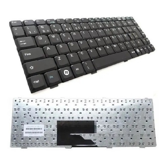 Teclado Do Notebook Itautec Infoway W7655 W7650 W7645 N8610 | Shopee Brasil