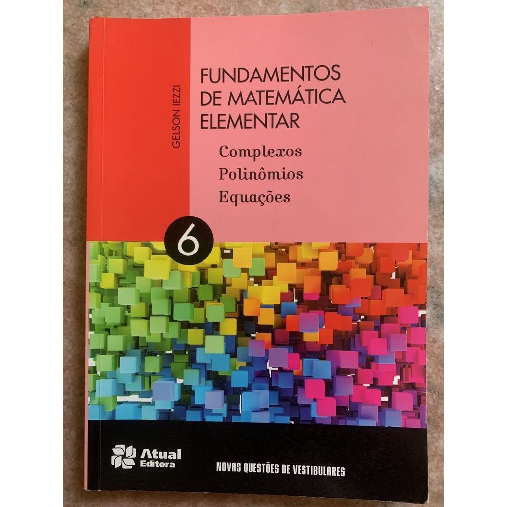 Fundamentos da Matemática Elementar Volume 6 | Shopee Brasil