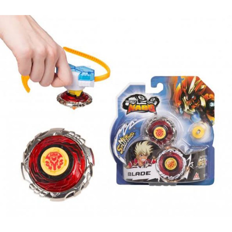 Beyblade Original Infinity Nado Com Lançador Splitting Blade - Candide ...