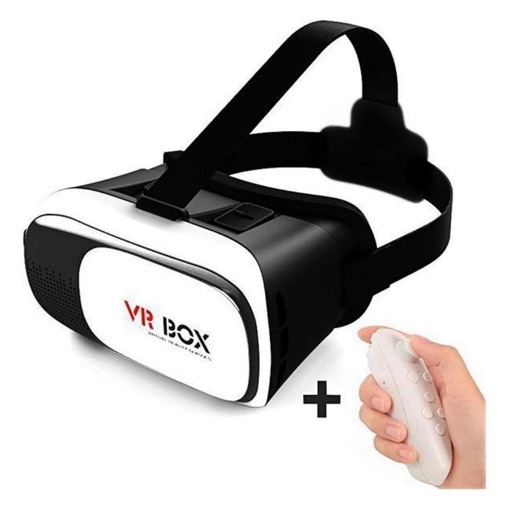 Óculos VR BOX 2.0 Realidade Virtual + Controle Cardboard 3D | Shopee Brasil