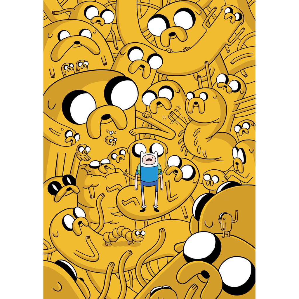 Placa Decorativa Hora de Aventura Jake Finn Adventure Time Desenho ...