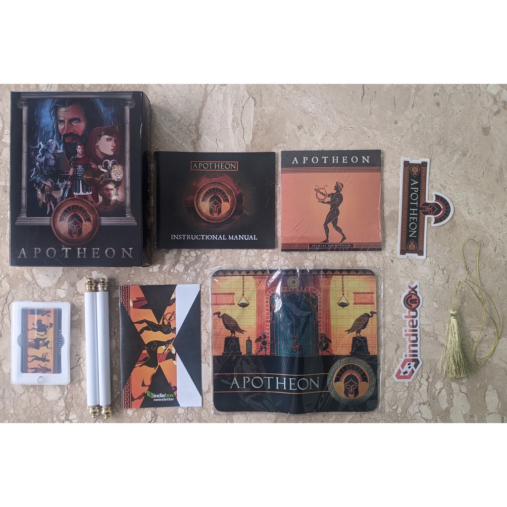 PC Apotheon Indiebox Steam Limited Edition Special Edition mousepad ...