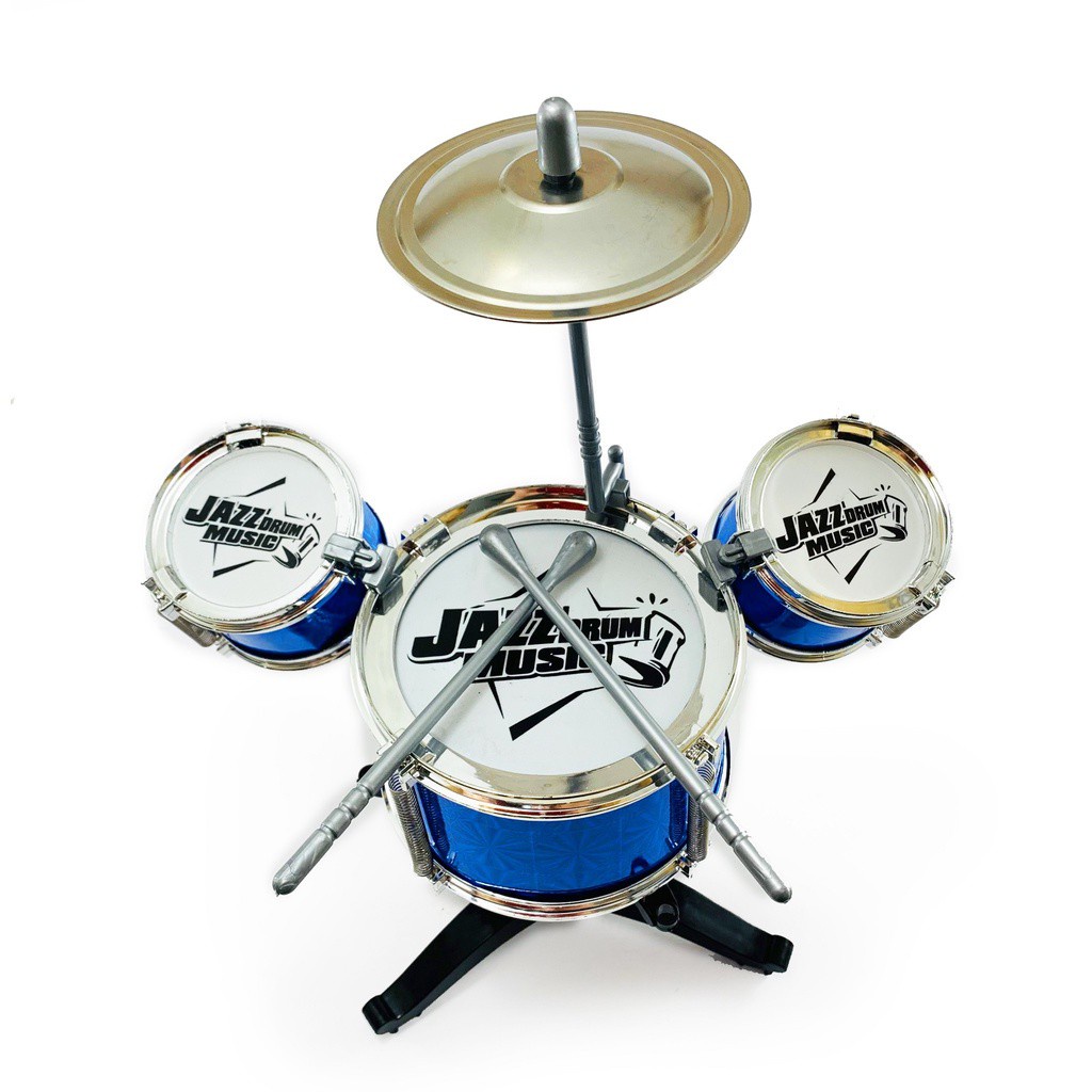 Mini Bateria Musical Infantil c/ Tambor Prato e Baquetas | Shopee Brasil