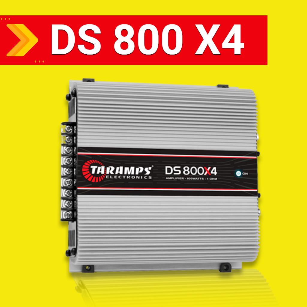 Modulo Taramps Ds-800 X4 800w Rms Rca Ds800x4 Amplificador | Shopee Brasil