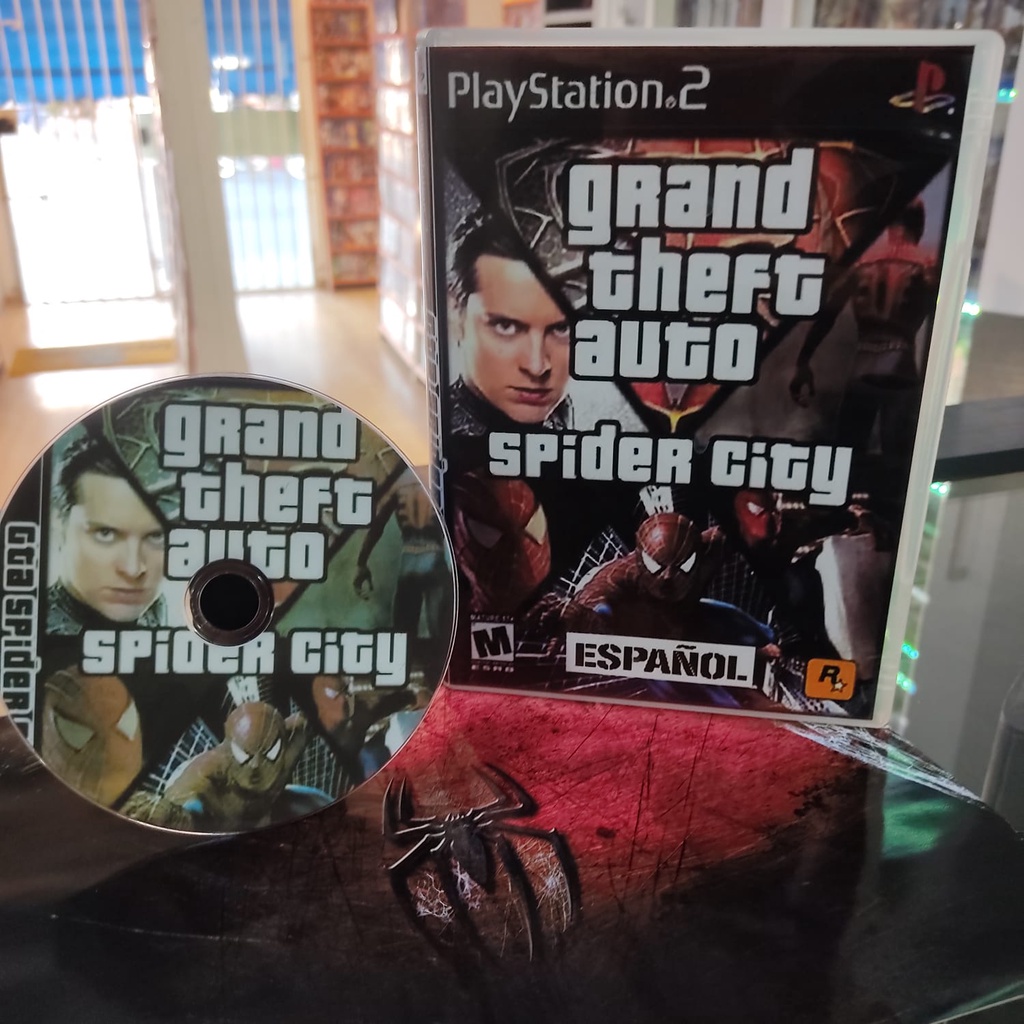 Grand Theft Auto Homem Aranha - Gta spider city Patch - Mod | Shopee Brasil