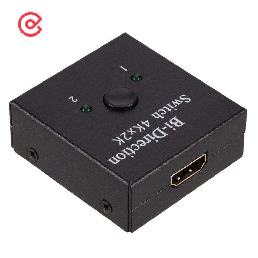HDMI Switch 2 Em 1 Fora Splitter 1x2/2x1 out Adapter Converter Para TV ...
