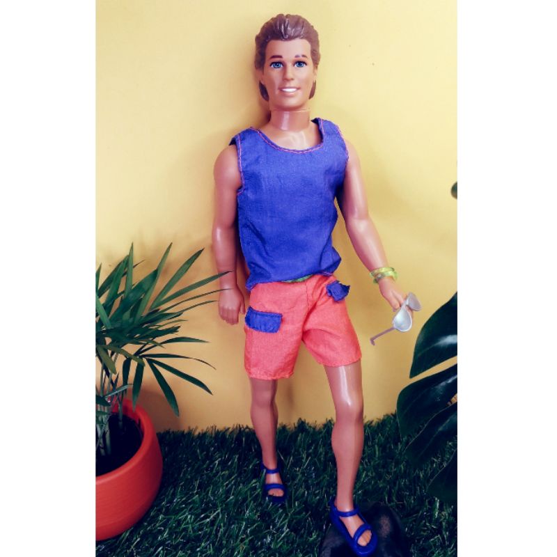 Boneco Alan amigo do Ken da Barbie antigo Mattel | Shopee Brasil