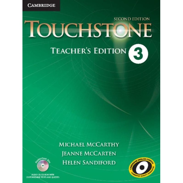 Touchstone 3 Tb With Assessment Audio Cd/Cd-Rom - 2Nd Ed | Shopee Brasil