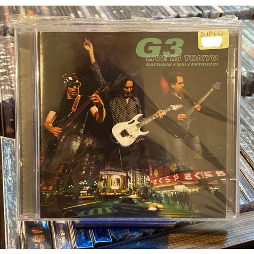 Cd G3 Live In Tokyo Satriani Steve Vai Petrucci Como Novo | Shopee Brasil