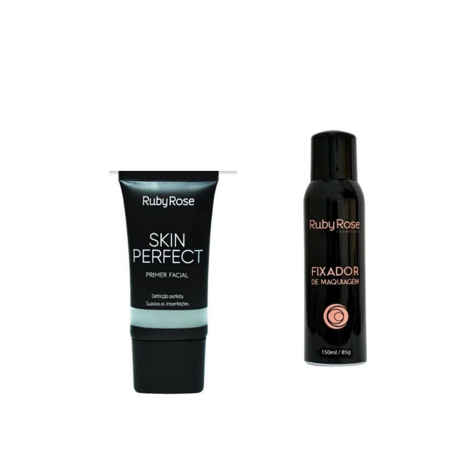 Kit Primer + Fixador Ruby Rose | Shopee Brasil
