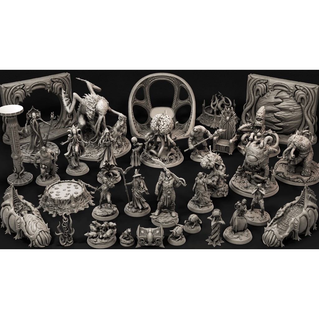 Miniaturas Rpg De Personagens Da Mitologia Coleção De Junho Loot ...