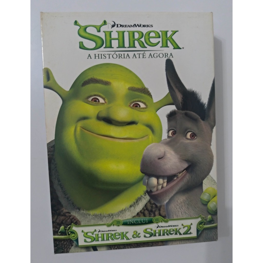 BOX DVD Shrek 1 e 2 (Original) | Shopee Brasil