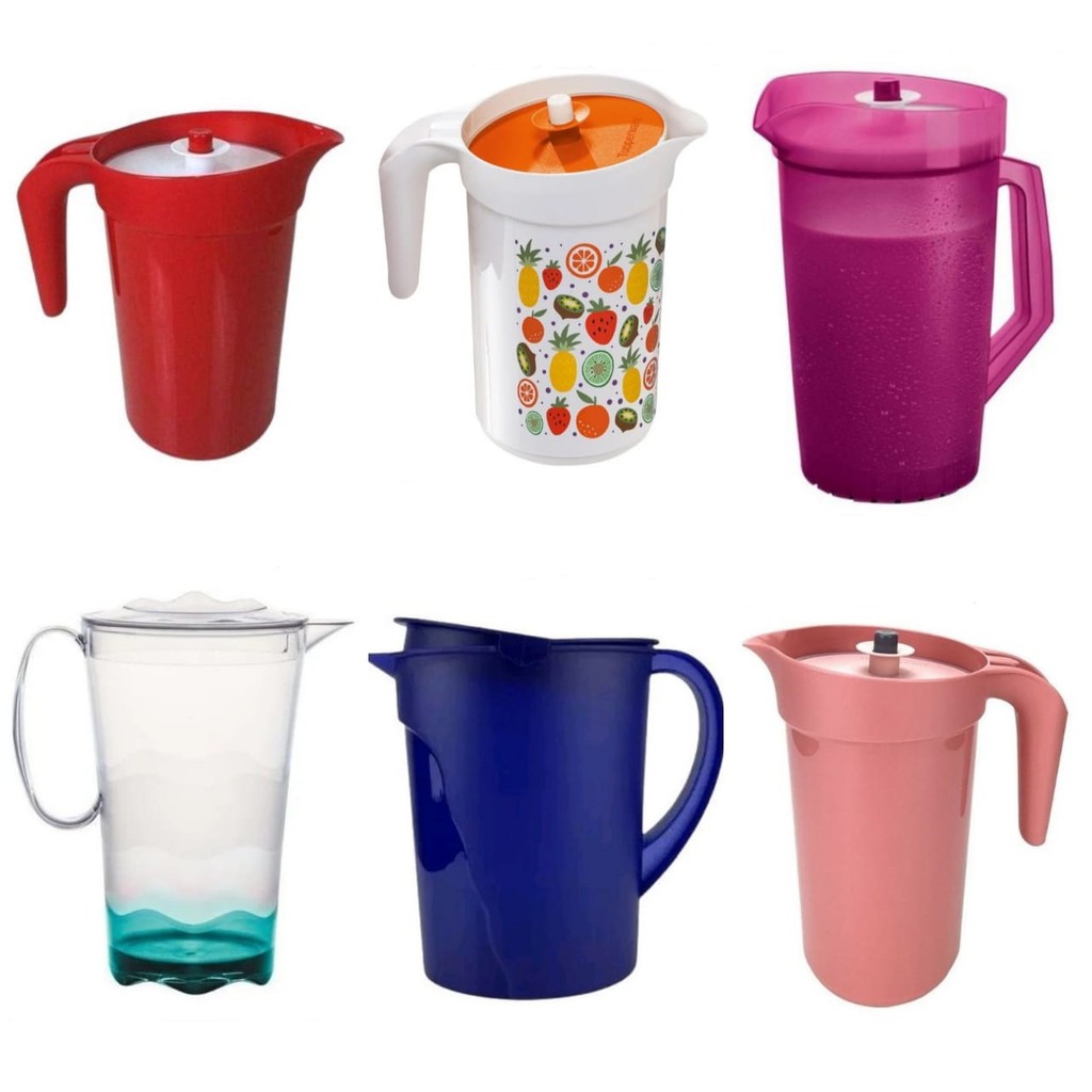 Jarras Tupperware 2 Litros Jarra Hermética para suco Várias cores e ...