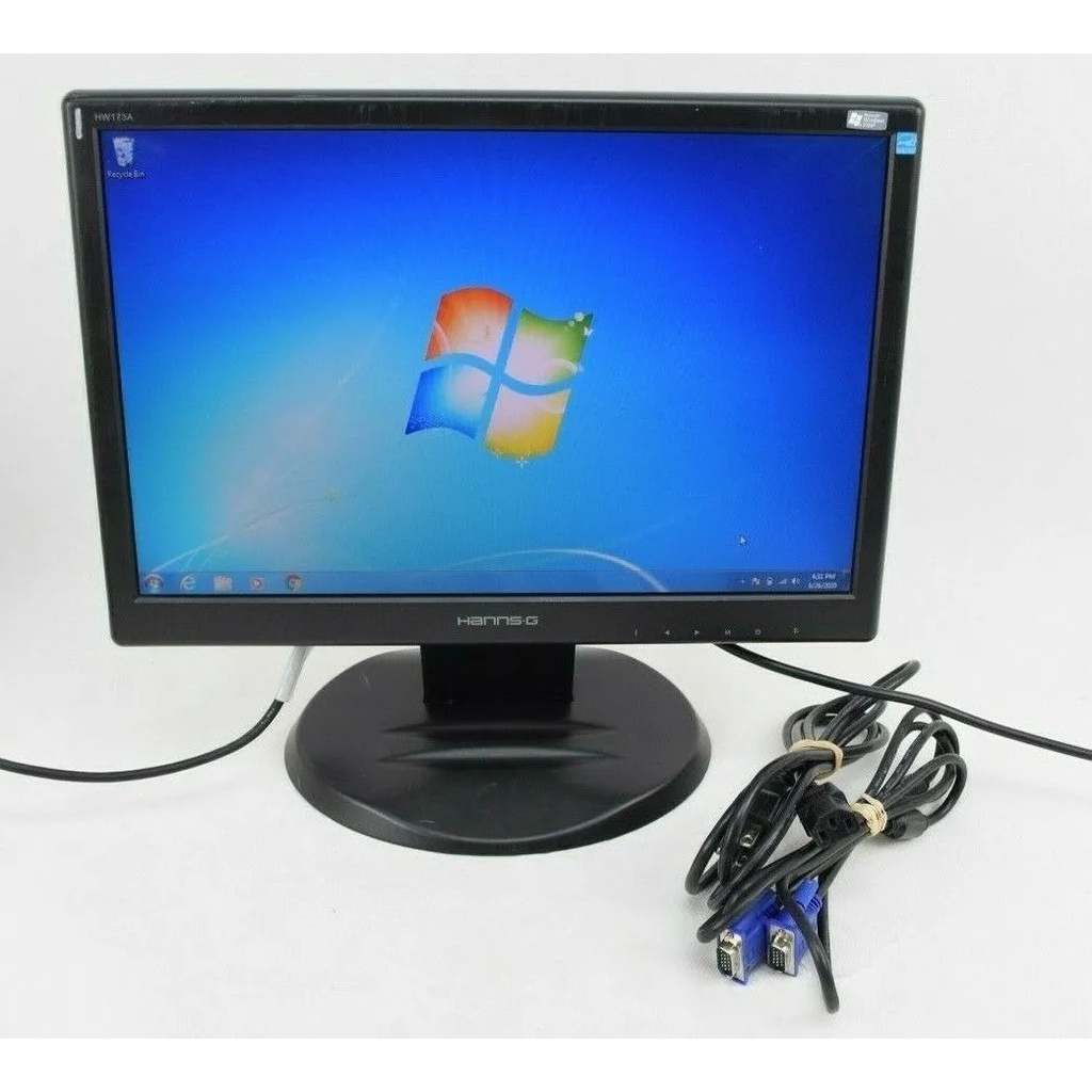 Monitor Lcd 17 LG - Com Cabos | Shopee Brasil