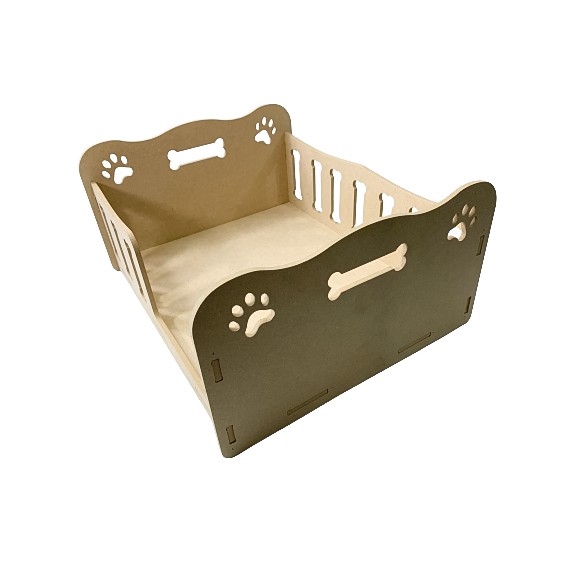 Caixa Para Pets Cachorro Pequena Em Mdf Decorativo | Shopee Brasil