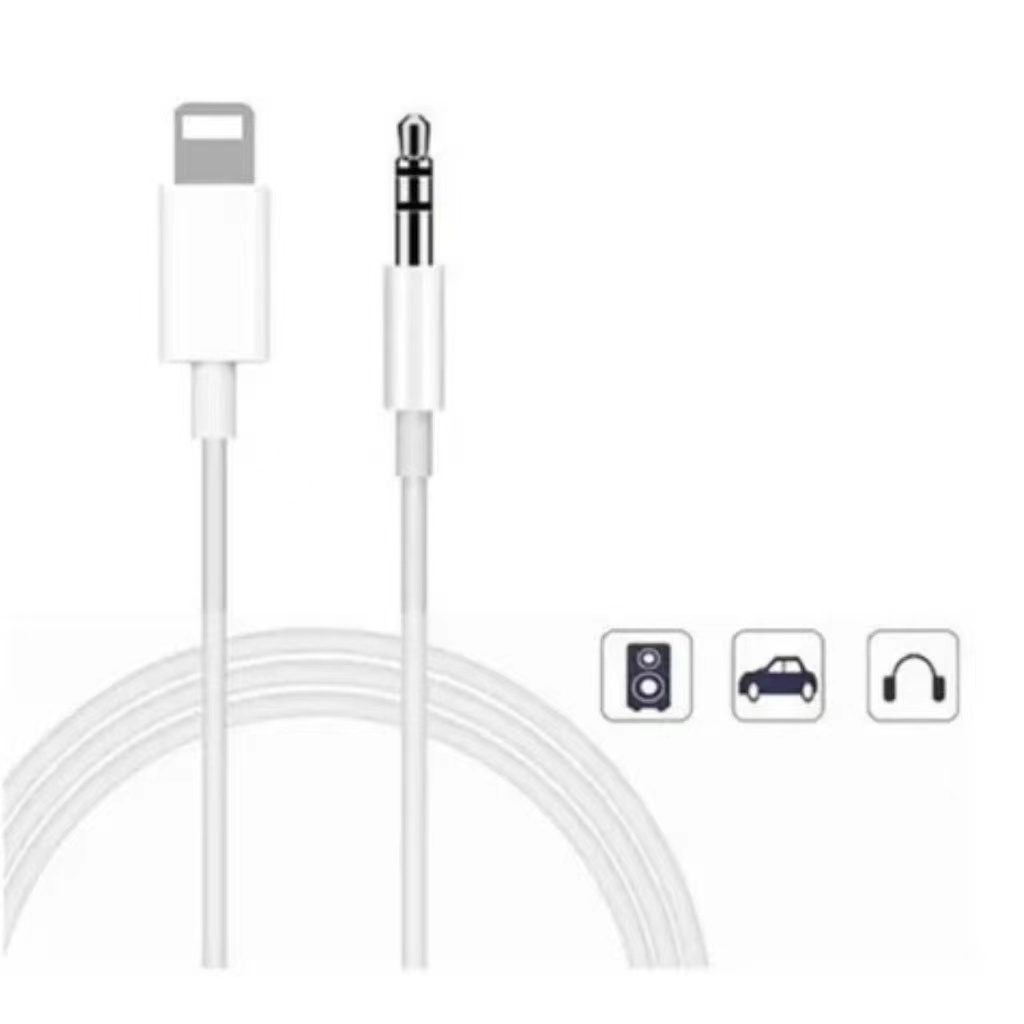Cabo Adaptador P2 Auxiliar Para iPhone Lightning 5 6 6s 7 7 plus 8 8 plus 11 plus 12 13 X Xs ...