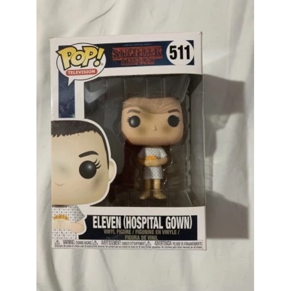 Funko pop Eleven (hospital gown) #511 | Shopee Brasil