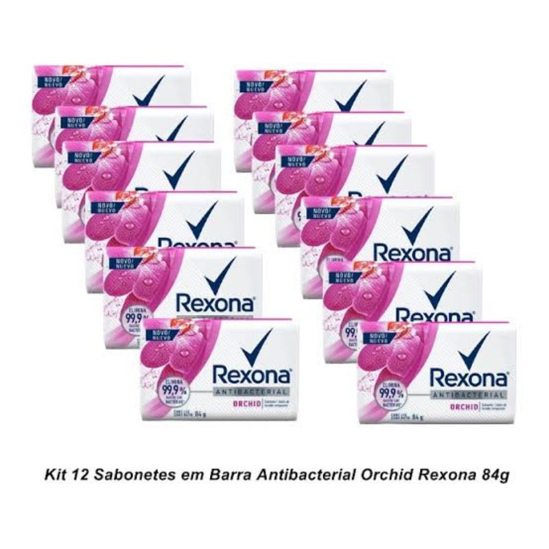 Sabonete rexona pacote com 12 unidades | Shopee Brasil