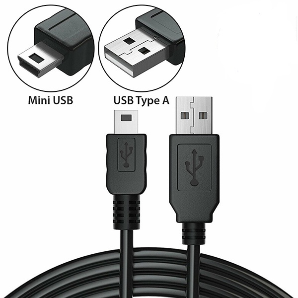 Cabo Usb Macho A x Mini Usb B Macho V3 5 pinos 3 metros | Shopee Brasil