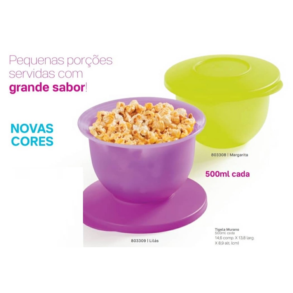 Tupperware Tigela Murano 500ml | Shopee Brasil