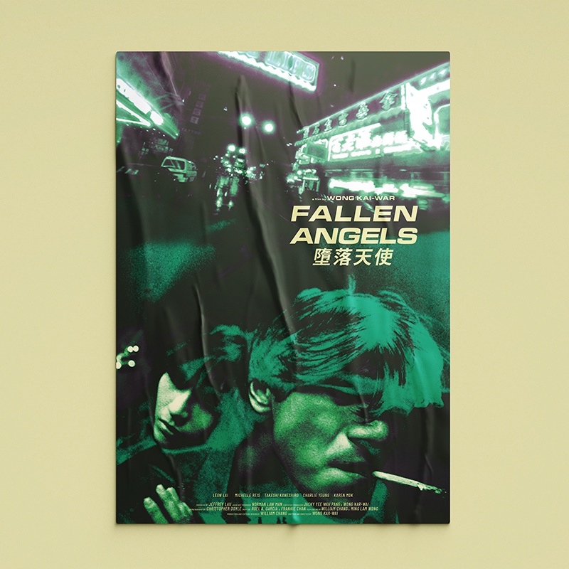 Poster Fallen Angels (Anjos Caídos) de Wong Kar-Wai / Tamanho A3 ...