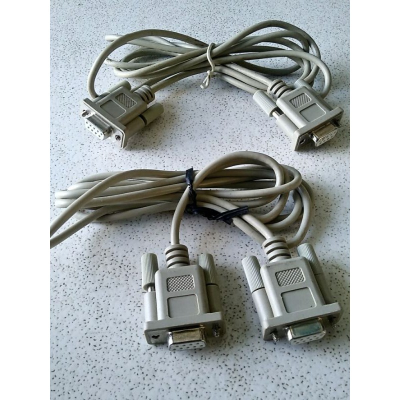 Cabo DB9 para DB9 Serial | Shopee Brasil