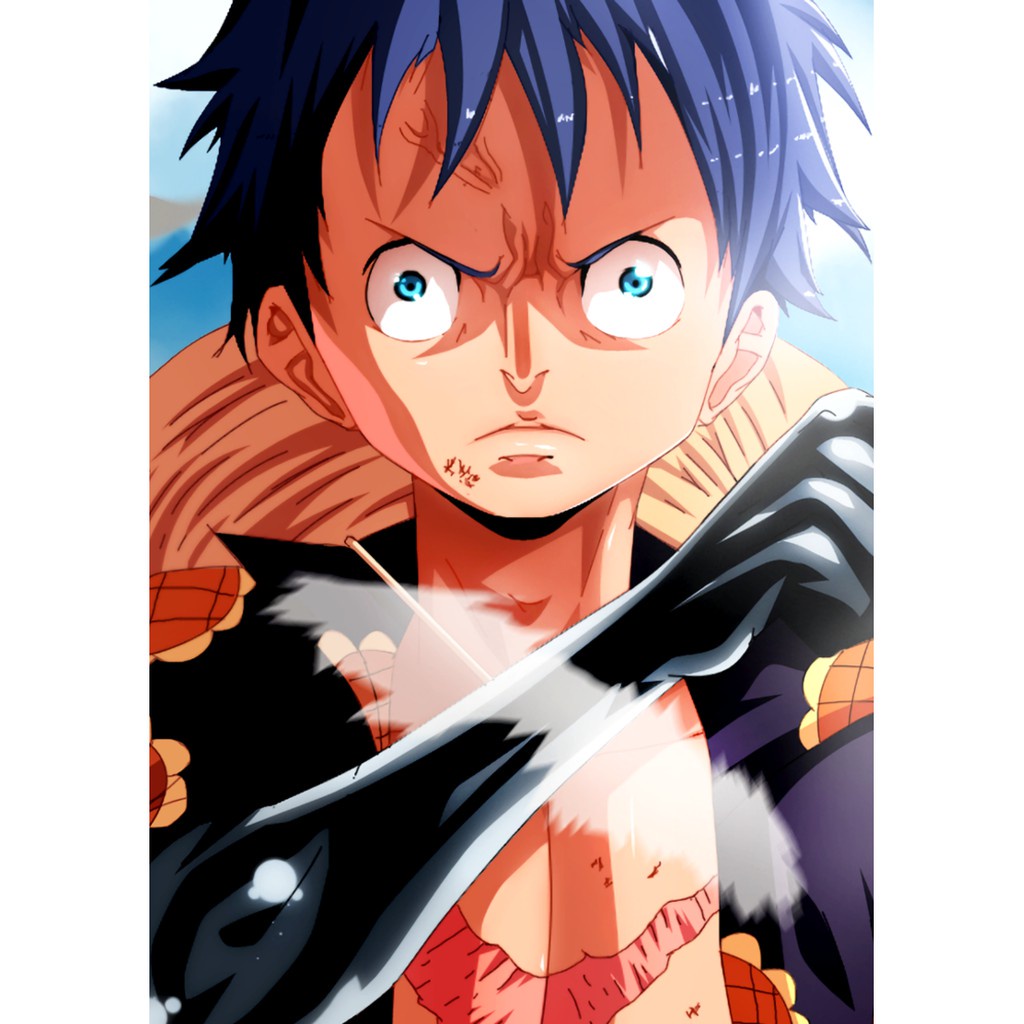 Placa Decorativa | One Piece | Luffy 4 | A4 | Shopee Brasil