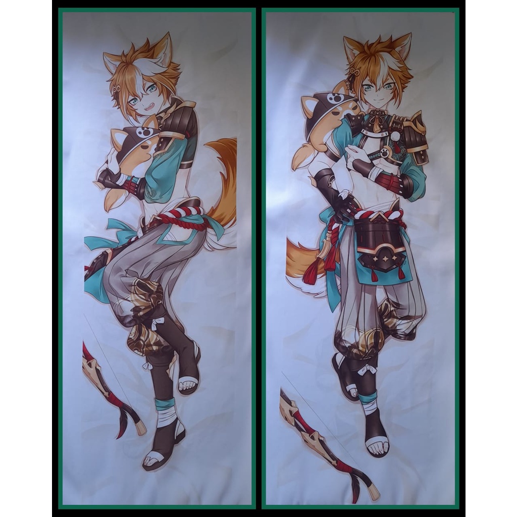 Capa para dakimakura - Gorou Genshin Impact | Shopee Brasil