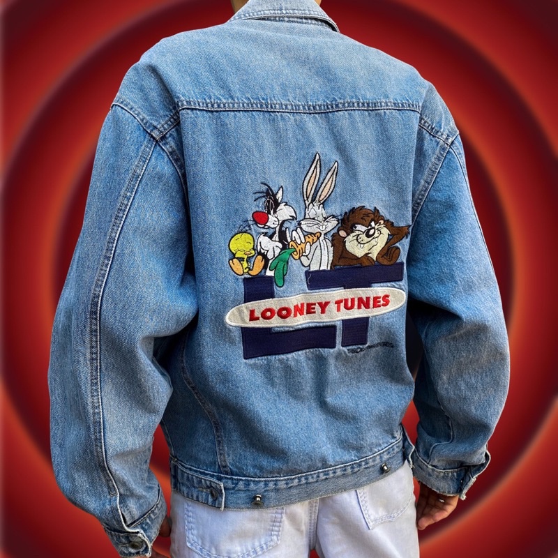 Jaqueta Looney Tunes - Side Play anos 90 | Shopee Brasil