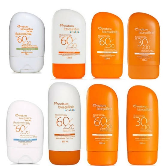 Protetor Solar Natura Loção Protetora Corporal Fotoequilíbrio FPS 60 30 ...