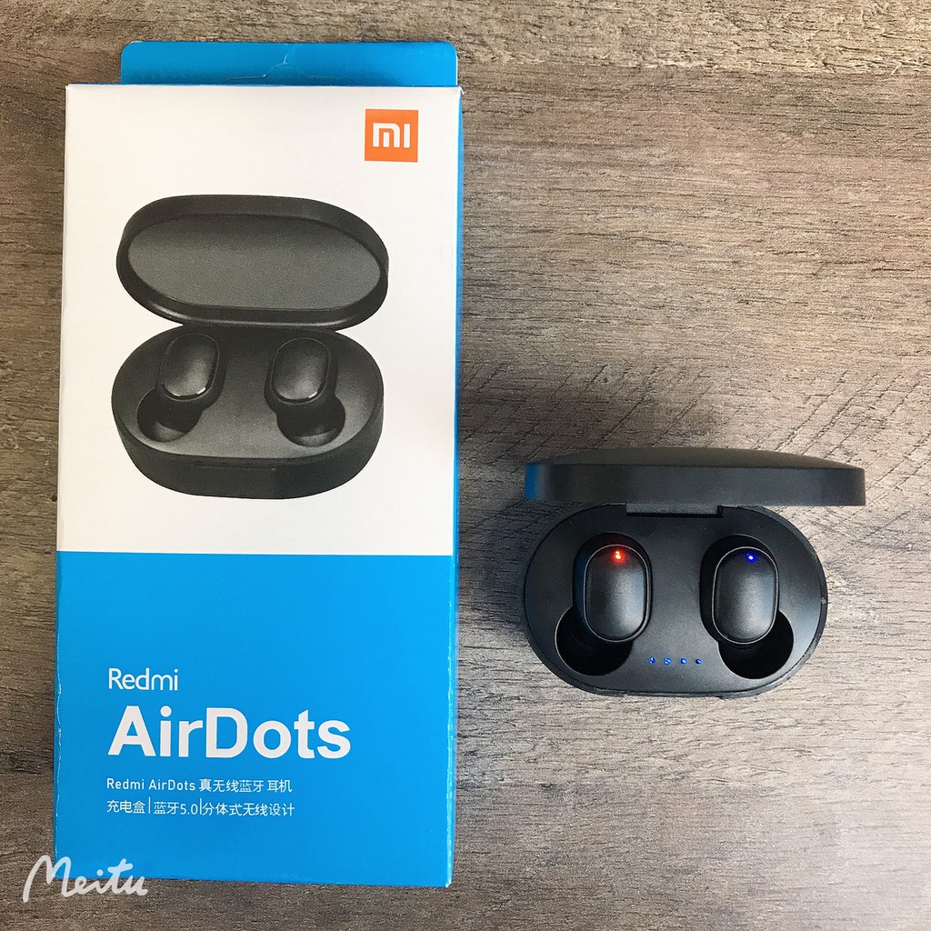Fone de ouvido In-ear sem fio Xiaomi Redmi AirDots 2 preto | Shopee Brasil