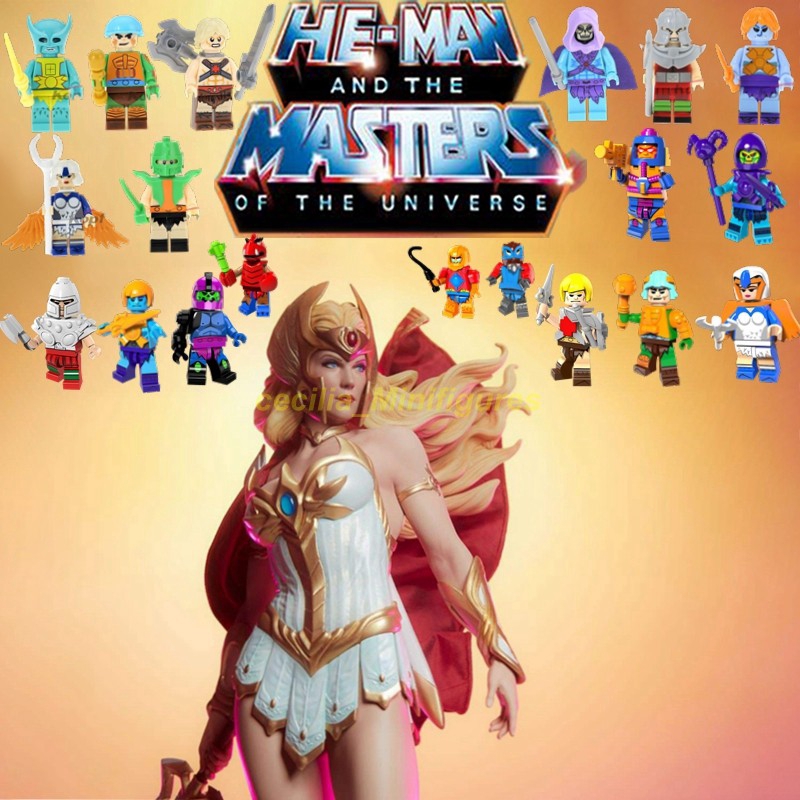 Compatible with Lego Minifigures He-Man and the Masters of the Universe ...