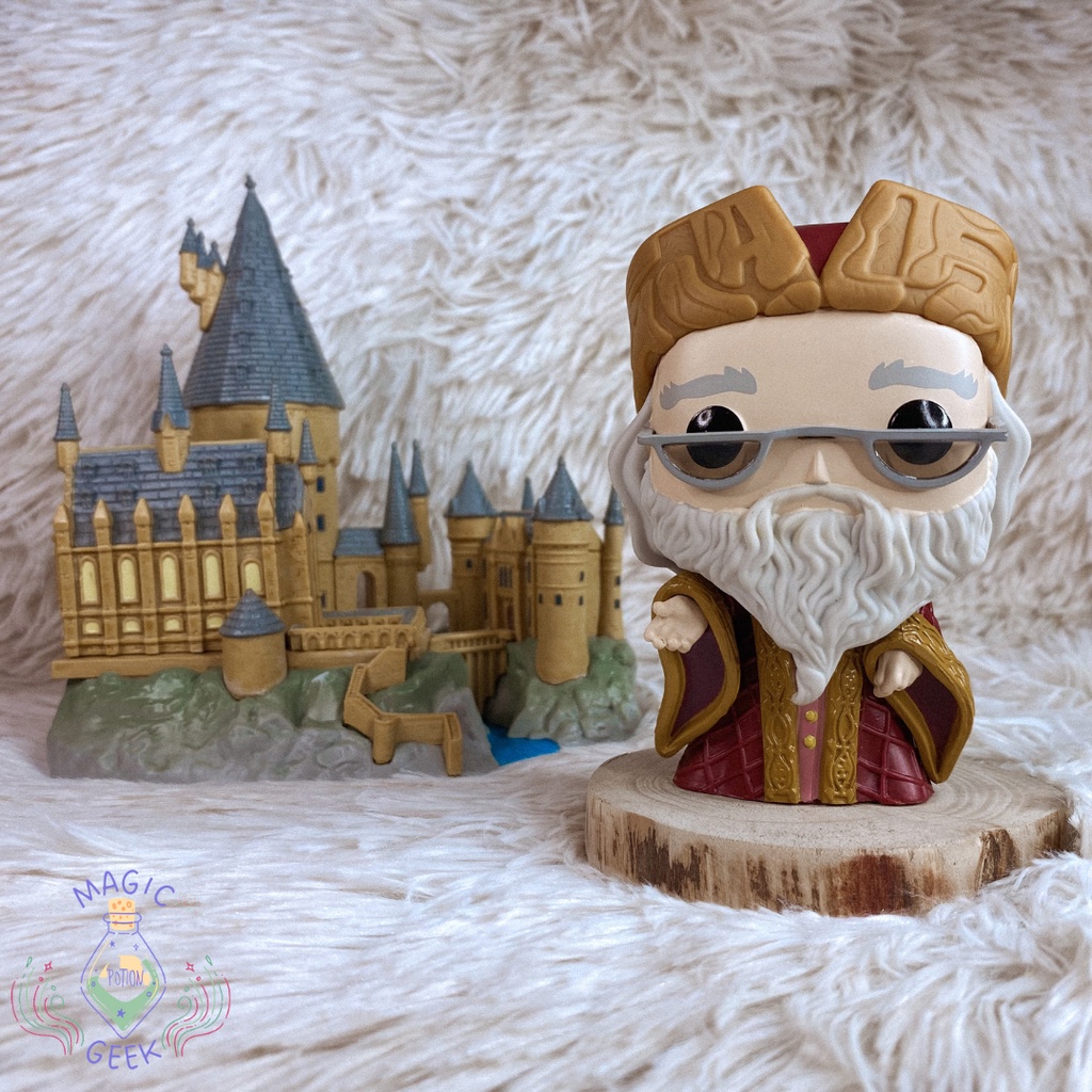FUNKO POP HARRY POTTER - ALBUS DUMBLEDORE WITH HOGWARTS 27 | Shopee Brasil