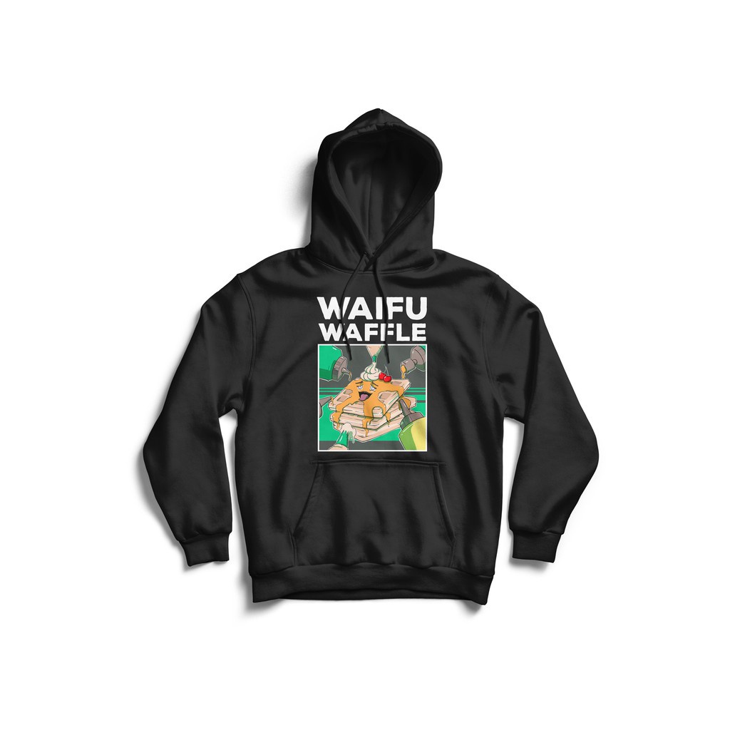 Moletom Blusa Hentai Waifu Waffle Anime Cartoon Casacogb2. | Shopee Brasil