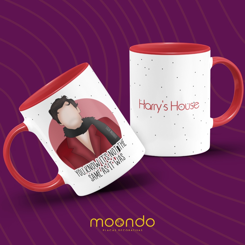 Caneca de Porcelana - Harry Styles, Harry's House | Shopee Brasil