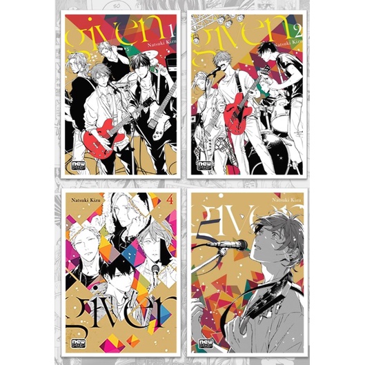 Given Vol. 1, 2, 4 e 5 (Novo) | Shopee Brasil