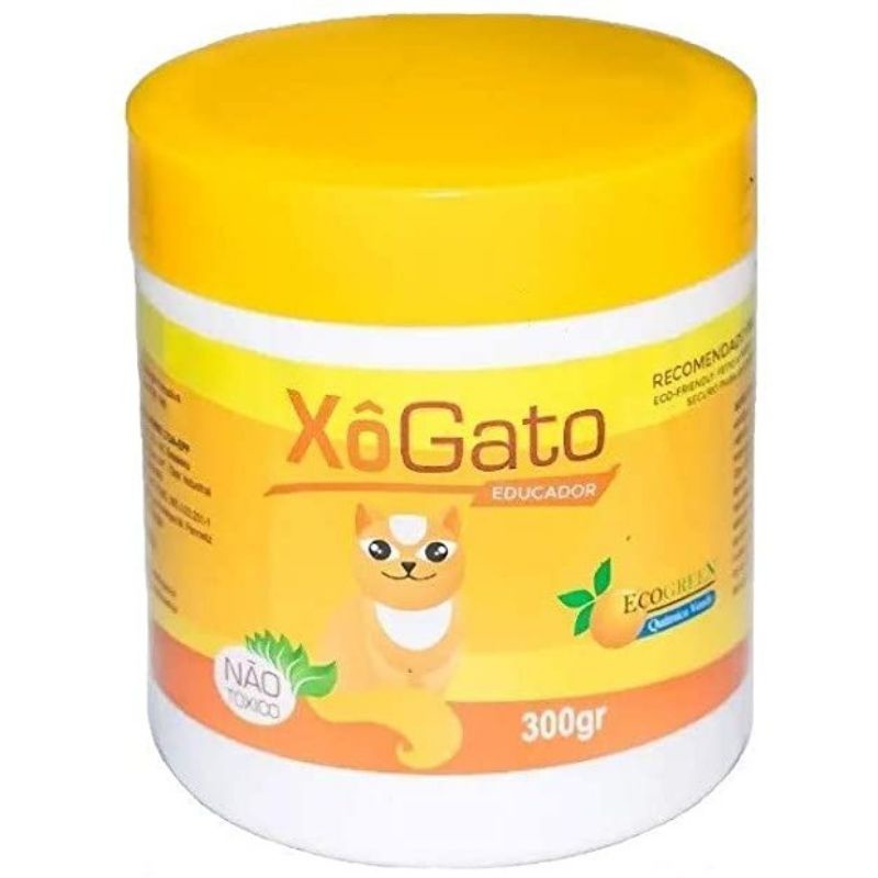 Educador Repelente Espanta Gato - Xô Gato Granulado 300g - Educador Olfativo e Sanitário para ...